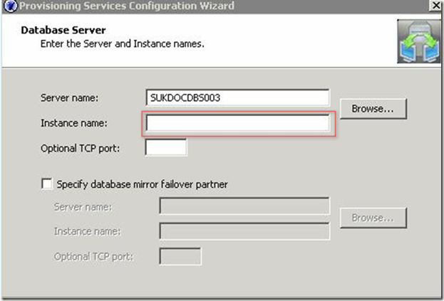 About Roy: Provisioning Services setup error :Provider SQL Network ...
